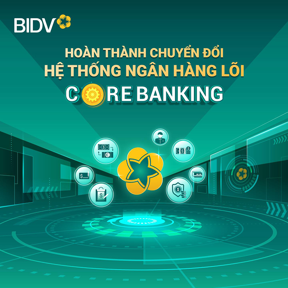 BIDV hoàn thành chuyển đổi hệ thống ngân hàng lõi (Core Banking) - Báo An Giang Online
